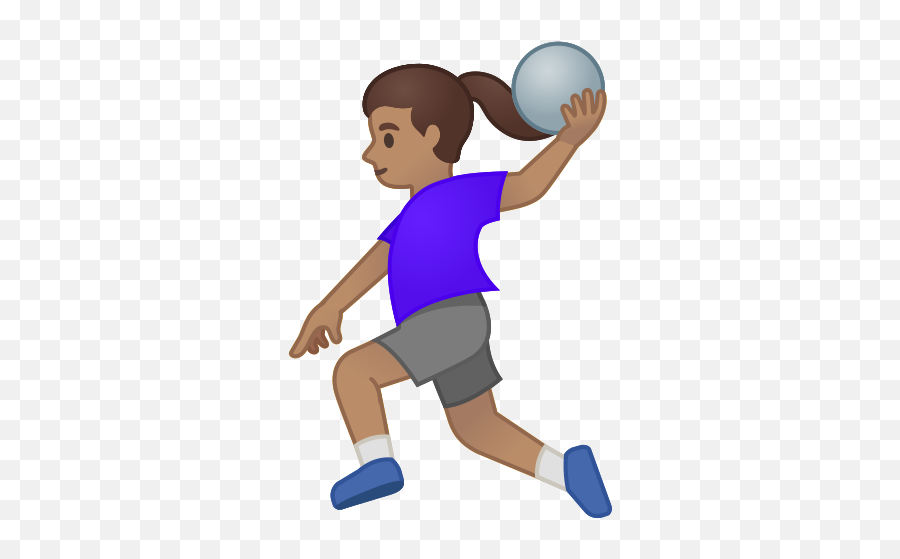 U200d Woman Playing Handball Medium Skin Tone Emoji - Handball,Emoji ...