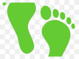 Graphic Black And White Footprint Icon - Footprint Clipart Emoji ...
