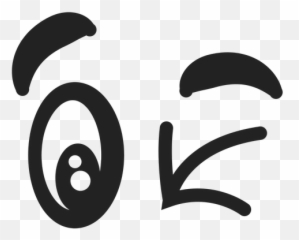 Wink Emoticon Face - Transparent Invisible Background Smiley Face Emoji ...