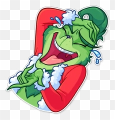 Grinch Christmas - Happy Grinch Gif Emoji,The Grinch Emoji - free ...