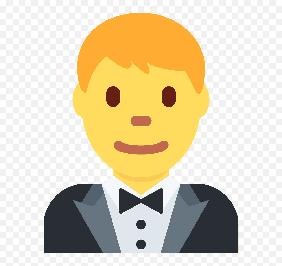 Man In Tuxedo Emoji Clipart Free Download Transparent Png - Tuxedo ...