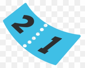 Concert Ticket Clipart - Ticket Clipart Png Emoji,Ticket Emoji - free ...