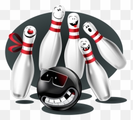 Bowling Strike Transparent Png - Bowling Pins Png Emoji,Bowling ...