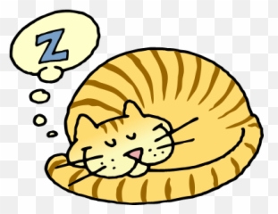 Cat Sleeping Orange Freetoedit - Tabby Cat Emoji,Sleeping Cat Emoji ...