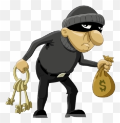 Free transparent robber emoji images, page 1 - emojipng.com