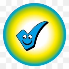Check Mark Emoji Clipart - Black Check Mark Emoji,Blue Tick Emoji ...