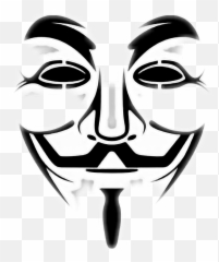 Anonymous Hackers Mask Png Picture - Hacker Emoji,Emoji Hacker - free ...