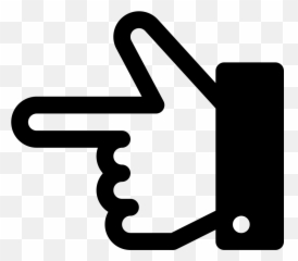 Backhand Index Pointing Right Emoji - Point Right Emoji,Finger Point ...