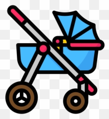 Baby Carriage Icon Png And Svg Vector - Empty Emoji,Baby Stroller Emoji ...