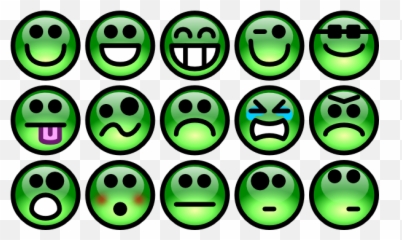 Smiley Face Clip Art Free - Green Smiley Face Emoji Green Smiley Face ...