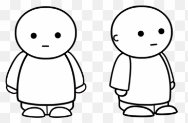 Heart With Upside Down Heart Sticker - White Upside Down Heart Emoji ...