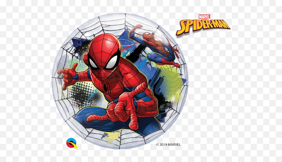 Spider Man Bubbles Balloons - Web Slinger Spider Man Emoji,Spiderman ...