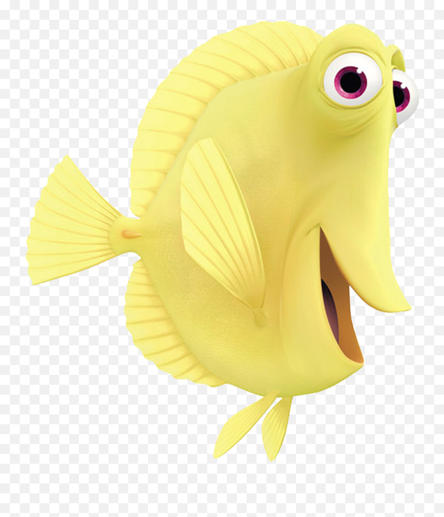 Mr Ray Finding Nemo Clipart - Bubbles The Yellow Tang Emoji,Stingray ...