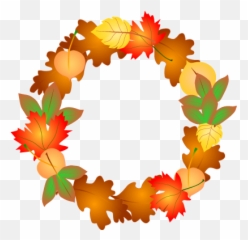 Fall Leaves Clipart Clear Background - No Background Brown Leaf Emoji ...