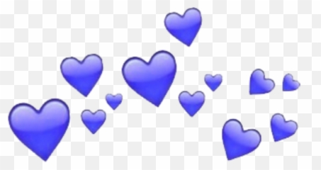 Facebook Energi Callout Bubble Sticker - Vertical Emoji,Blue Heart ...