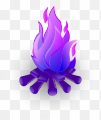 Fire Emoji Purple - Purple Fire Emoji Png,Purple Emoji - free ...