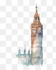 Ftestickers Bigben London Uk England - Big Ben Emoji,Big Ben Emoji ...