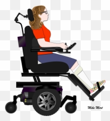 Patient Wheelchair Transparent Png - Person In Wheelchair Clipart Emoji ...