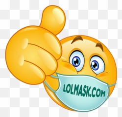 Emoji Coronavirus Sick Mask Sticker - Unique Smiley,Mask Emoji - free ...