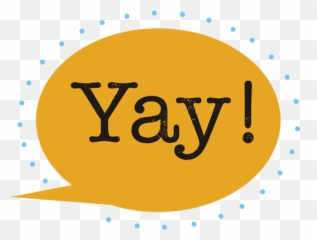 Pink Yay Text Word - Clip Art Emoji,Yay Emoji Text - free transparent ...