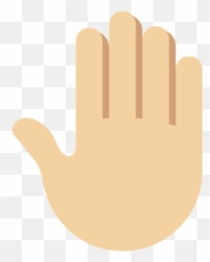 Talk To The Hand Emoji Decal - Refuse Emoji,The Hand Emoji - free ...