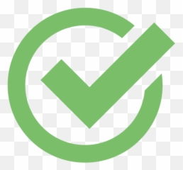 White Check In Green Circle Transparent Png - Green Check Emoji,Check ...