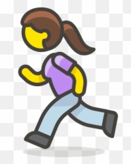 Brown Man Running Emoji - Running Emoji,Running Man Emoji - free ...
