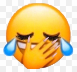 Smiley Jaune Emoji Yellow Rire Pleurer Laughing Crying - Smiley Pleure ...