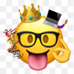 Im Rich Emoji - Smiley,Celebrating Emoji - free transparent emoji ...
