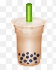 Bubble Boba Bobatea Tea Sticker Png - Goat Poop Milk Tea Emoji,Boba Tea ...