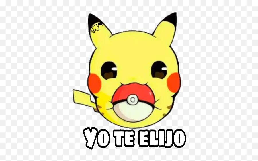 Baby Pikachu - I Hc In Lc Emoji,Pikachu Emoji - free transparent emoji ...