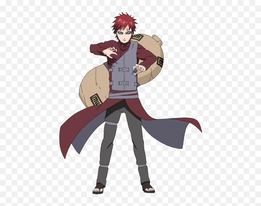 Gaara Naruto Png Transparent - Gaara Kazekage Png Emoji,Naruto Emoji ...