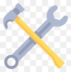 Black Hammer Emoji - Driving Tools Claw Hammer,Hammer And Wrench Emoji ...