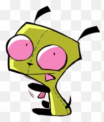 Invaderzim Gir Scenecore Sticker By Donny - Gir Transparent Invader Zim ...