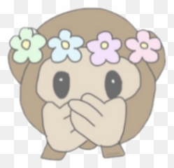 Emojiiphone Chango Mono Sticker Freet - Whatsapp Monkey Emoji Png,Mono ...