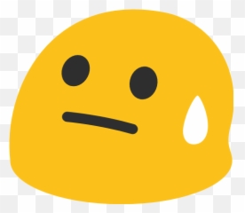 Twemoji 1f605 - Sweat Smile Emoji Png,Sweat Emoji - free transparent ...