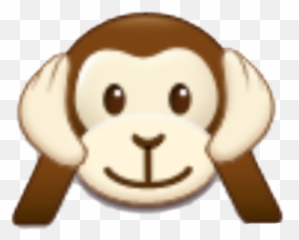 Emojiiphone Chango Mono Sticker Freet - Whatsapp Monkey Emoji Png,Mono ...