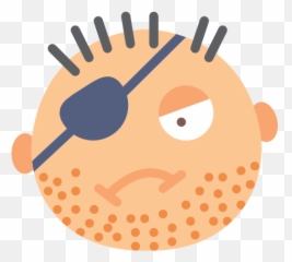 Pirate Face Png Picture 1911622 Pirate Face Png - Clip Art Pirate Eye ...