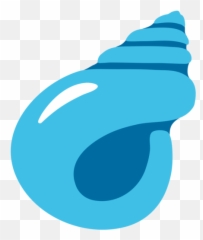 Magic Conch Shell 1 - Magic Conch Shell Png Emoji,Shell Emoji - free ...