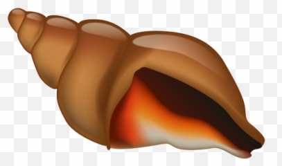 Emoji Spiral Shell To Copy Paste - Trumpet,Shell Emoji - free ...