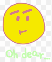 Emoticon Oh No Icon In Png Ico Or Icns - Straight Face Emoticon Emoji ...