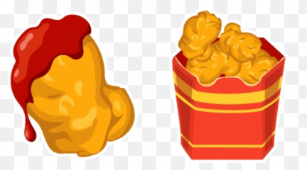 Free transparent chicken nugget emoji images, page 1 - emojipng.com