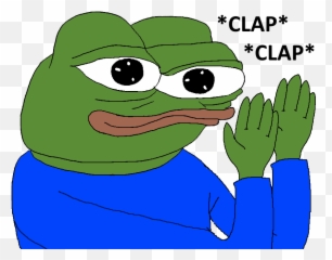 Monkas Emote For Discord Game - Pepo Think Emoji,Clapping Emoji Meme ...