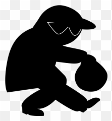 Free transparent robber emoji images, page 1 - emojipng.com