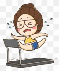 Man Running In Treadmill Png - Man On Treadmill Png Emoji,Treadmill ...