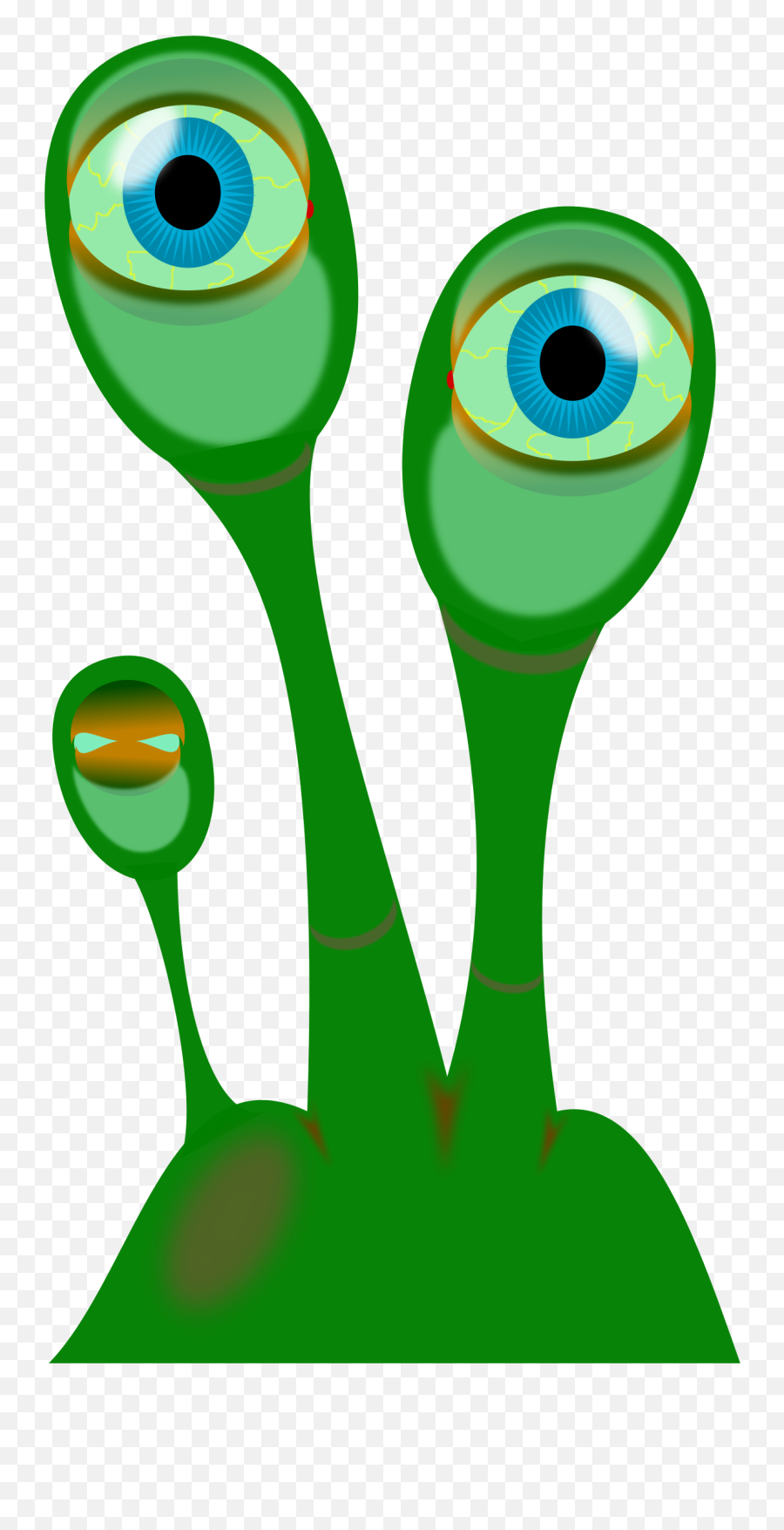 Alien Clipart Eye Alien Eye - Alien With Long Eyes Emoji,Xenomorph ...