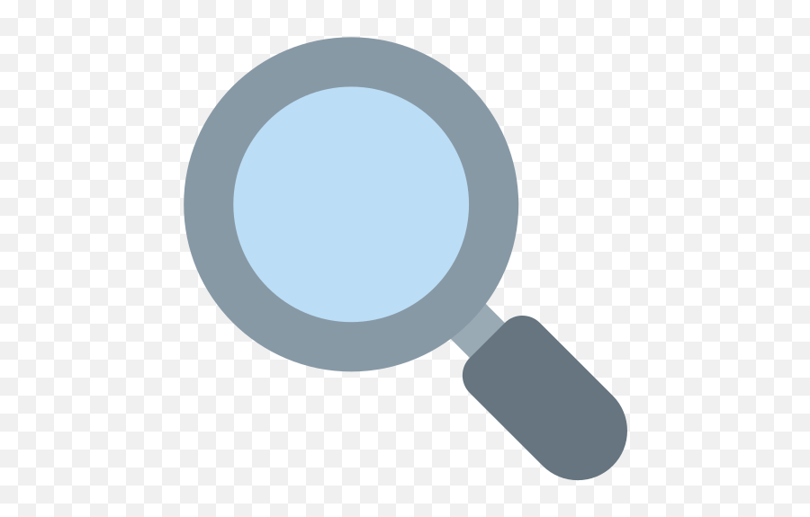 Magnifying Glass Tilted Left Emoji Meaning And Pictures Magnifying 