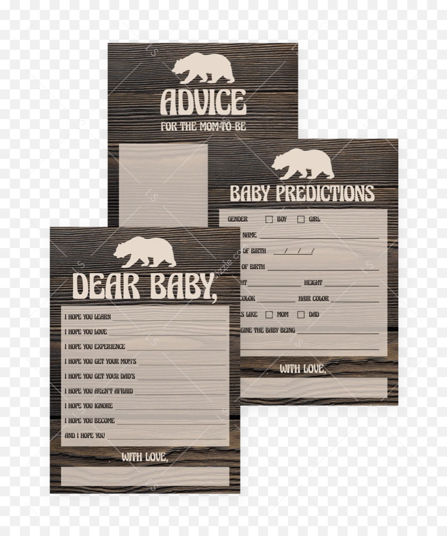 Woodland Theme Baby Shower Emoji Pictionary Game Prinatble Game What