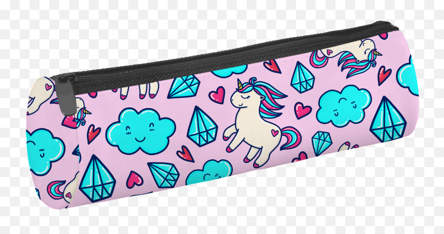 Details About Girls Boys Barrel Pencil Case Rounded Fun Pen Organiser ...