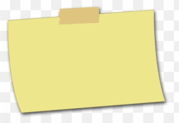 Postit Post Notes Note Yellow - Yellow Paper Png Emoji,Emoji Post It ...